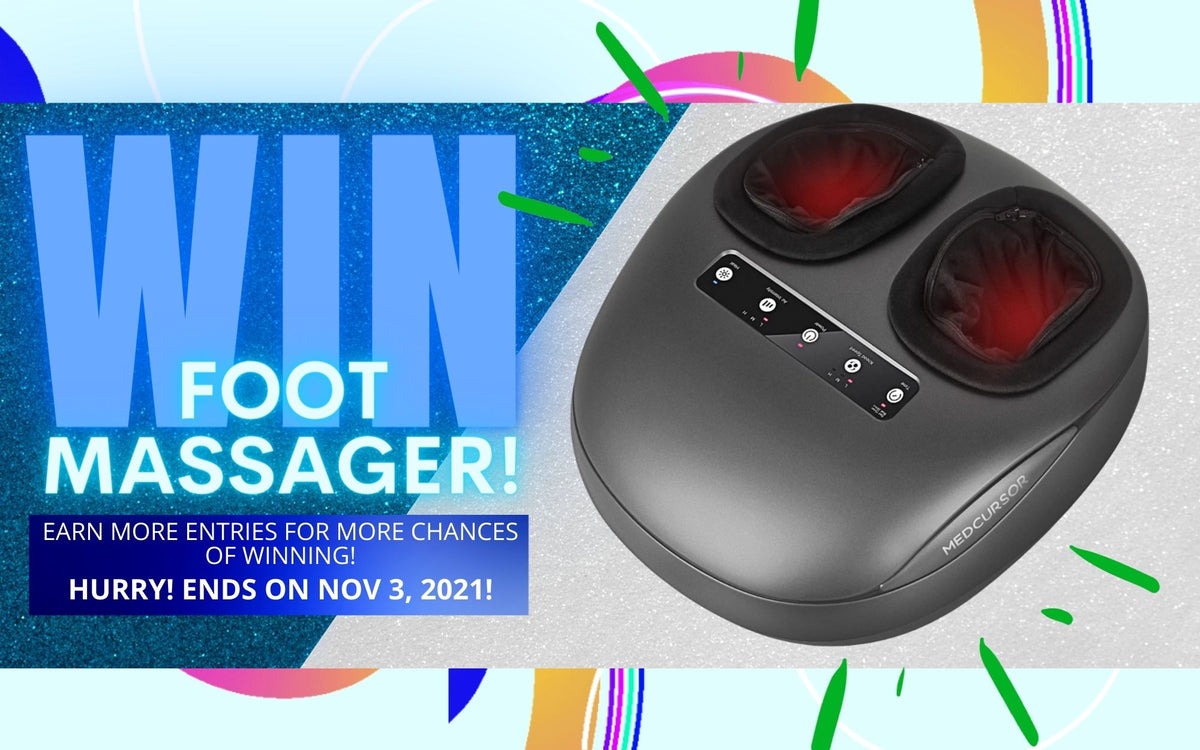 Win a Brand New Medcursor Foot Massager