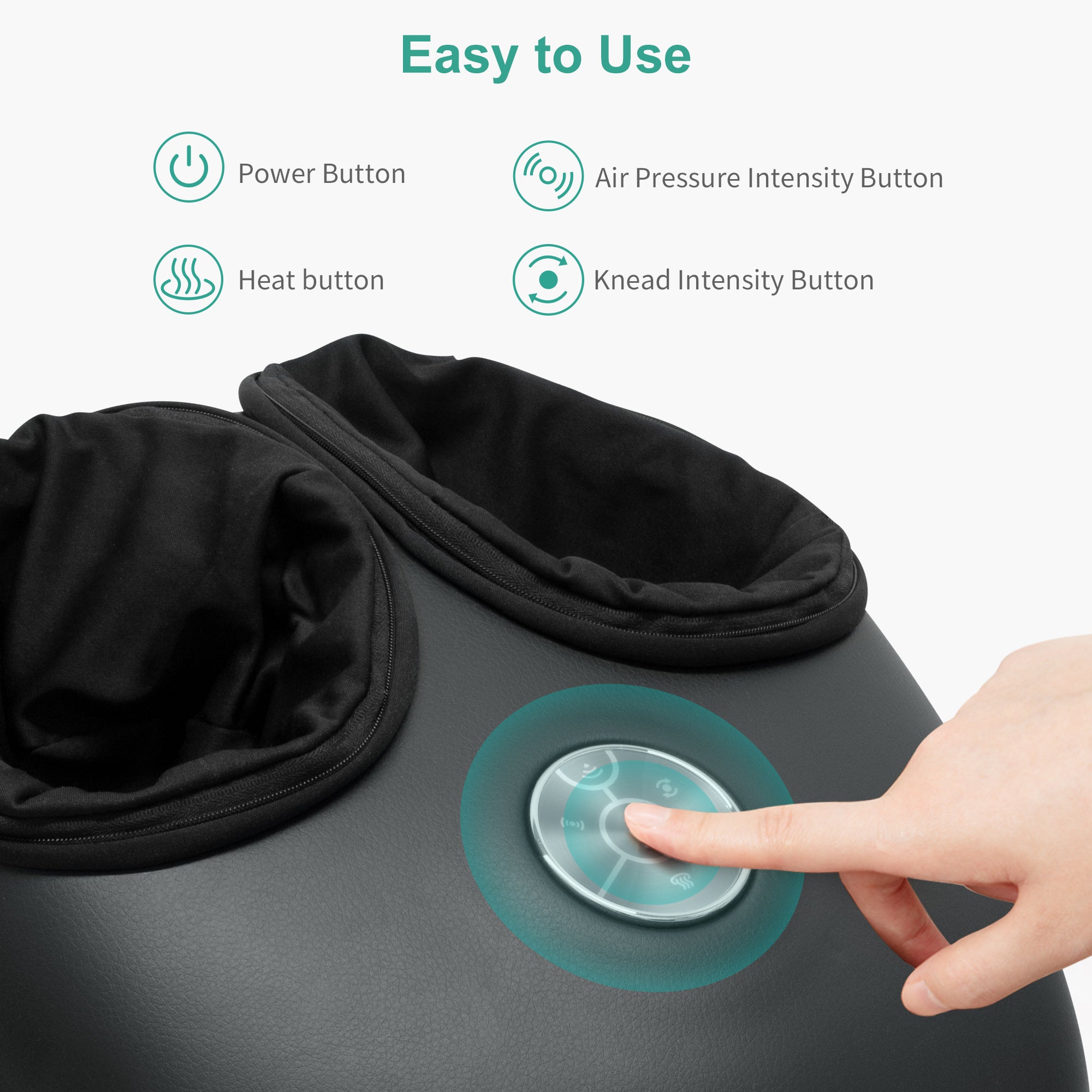 Medcursor SmartFoot Massager Machine with Heat